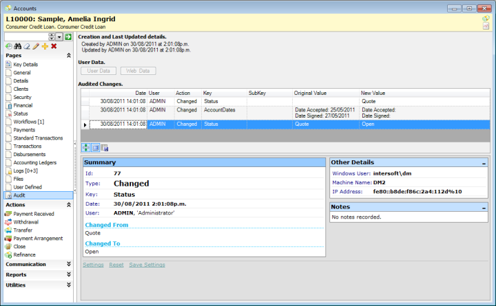 Intersoft Systems - finPOWER Connect Features